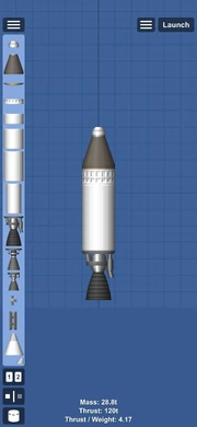 Building Suborbital Rockets | Spaceflight Simulator Wiki | Fandom