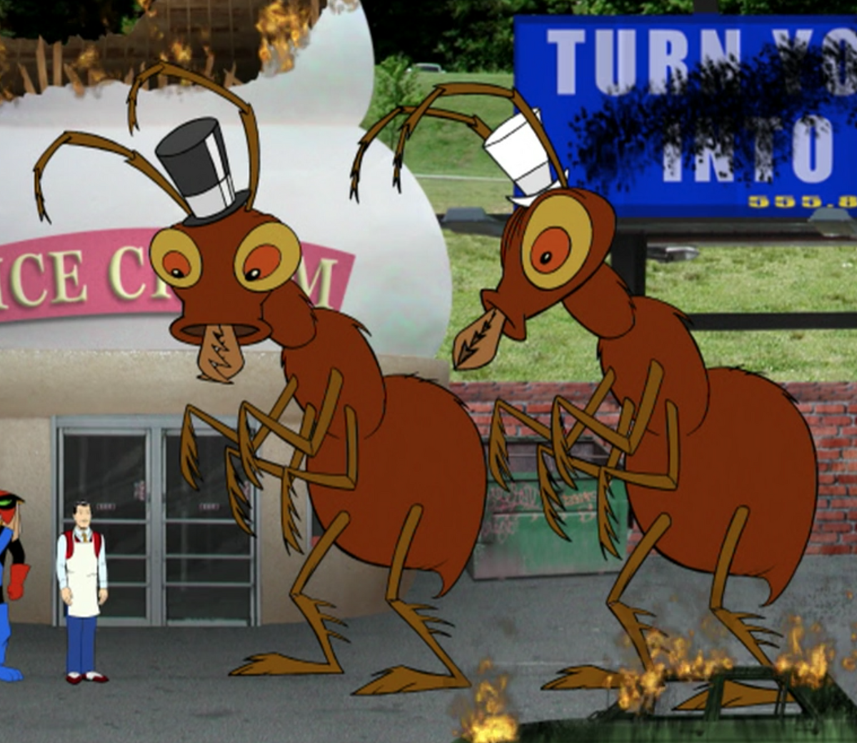 Alien Ants Spaceghost Wiki Fandom
