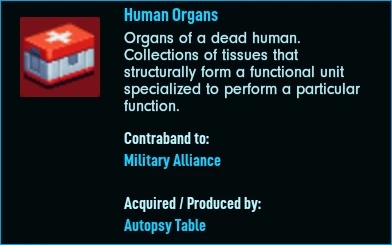 Human Organs | Space Haven Wiki | Fandom