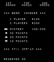 Beam Invader | Space Invaders Wiki | Fandom