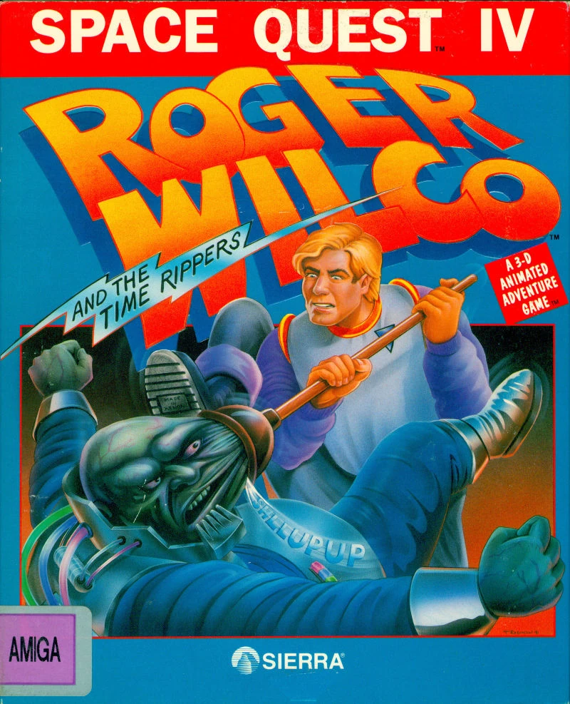 Space Quest IV: Roger Wilco and the Time Rippers Amiga | Space Quest ...