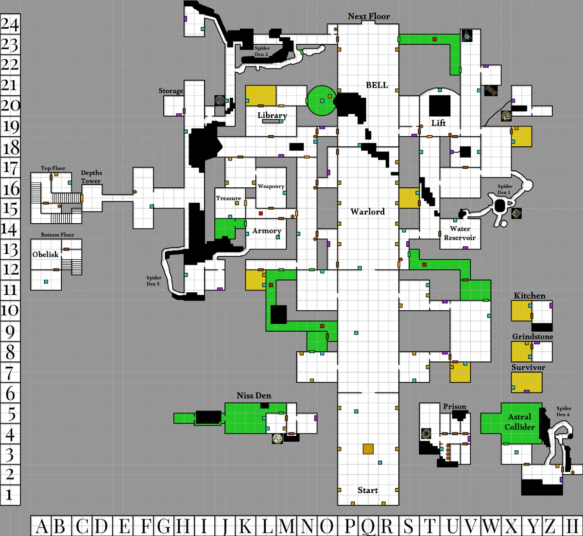 Map | Spark in the Dark Wiki | Fandom