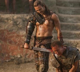 Gannicus Spartacus Morre