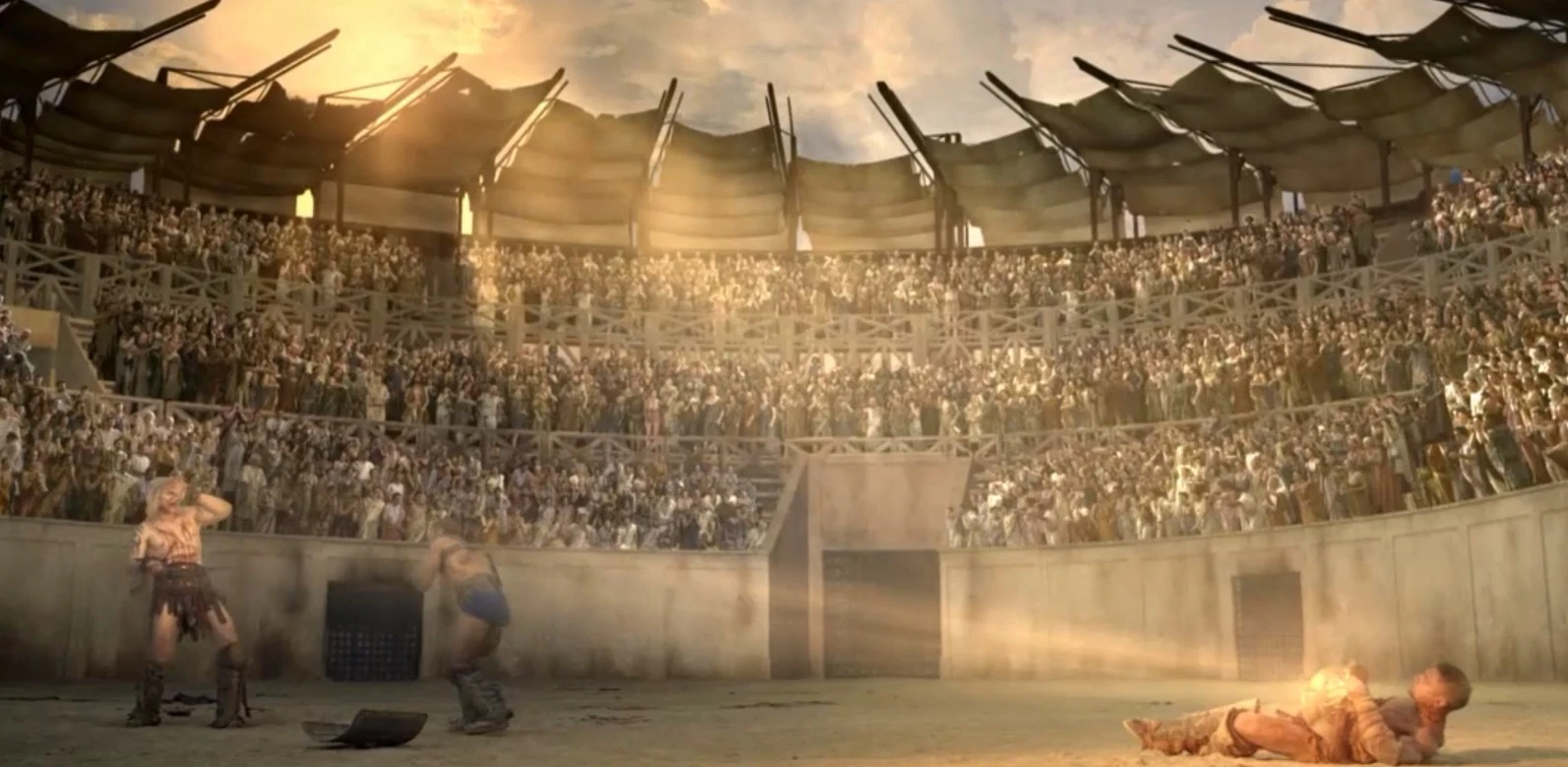 Spartacus Gladiator Fight