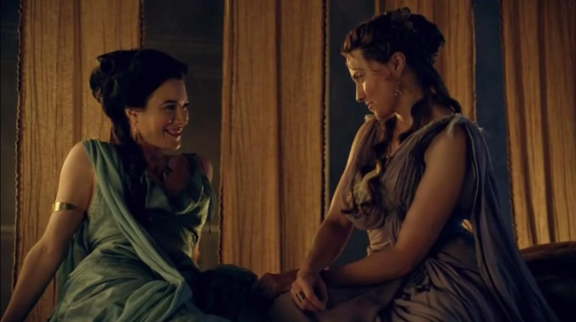 Spartacus Gaia And Lucretia