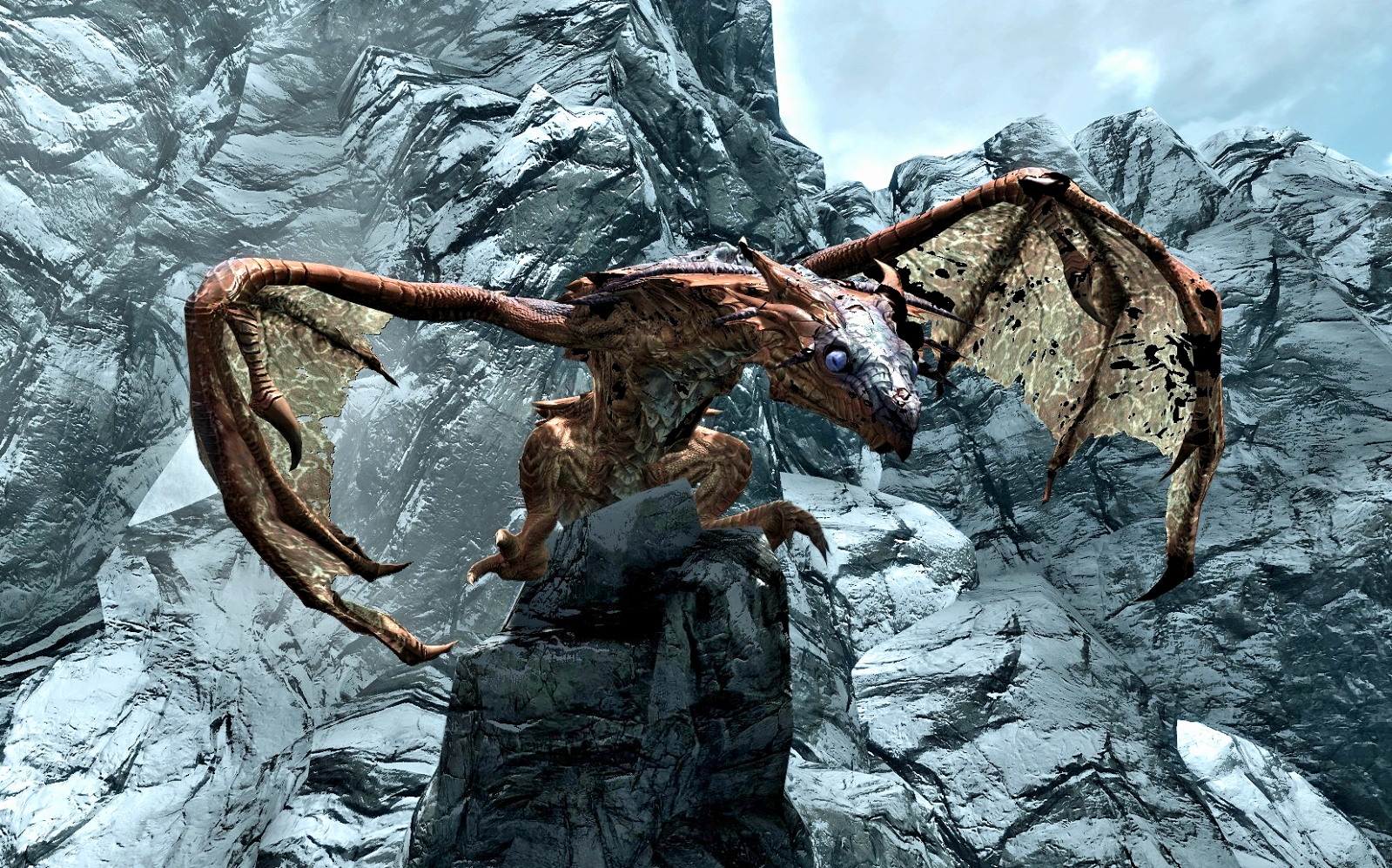Skyrim Legendary Dragon Loading Screen