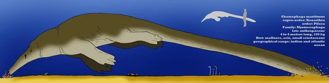 Sea anteater | Speculative Evolution Wiki | Fandom