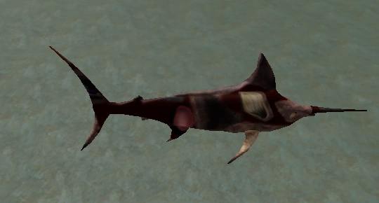 Bindled maroon marlin | Speculative Evolution Wiki | Fandom