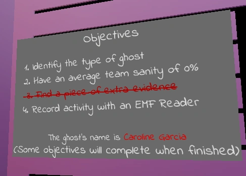 Extra Evidences | Specter Wiki | Fandom