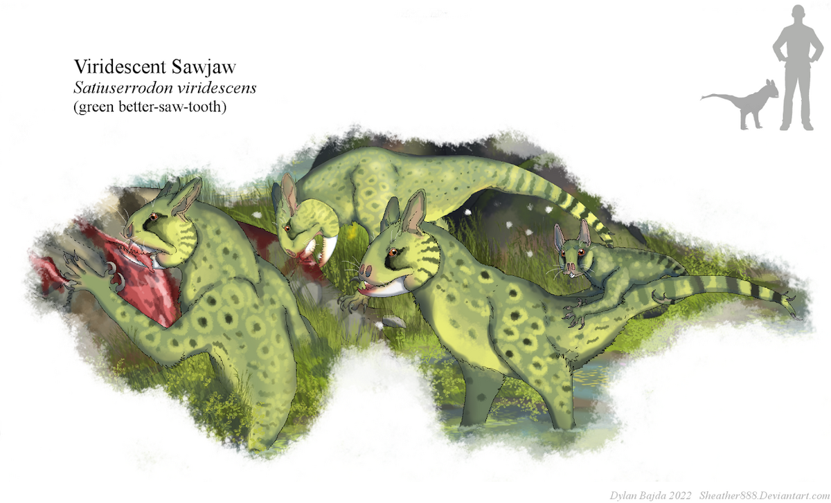 Viridescent Sawjaws Speculative Evolution Wiki Fandom