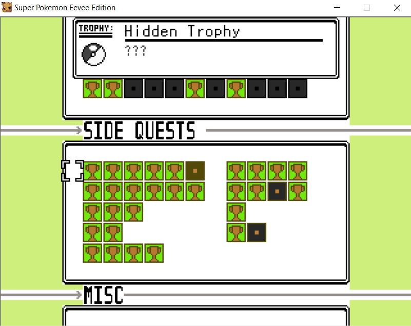 Sidequests | Super Pokemon Eevee Edition Wiki | Fandom