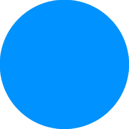 Blue Circle No Background
