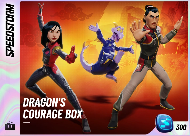Dragon's Courage Box | Disney Speedstorm Wiki | Fandom