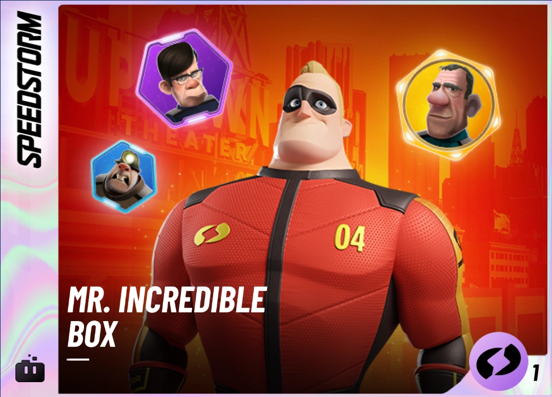 Mr. Incredible Box | Disney Speedstorm Wiki | Fandom