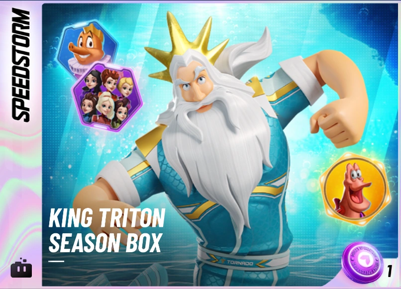 King Triton Season Box | Disney Speedstorm Wiki | Fandom