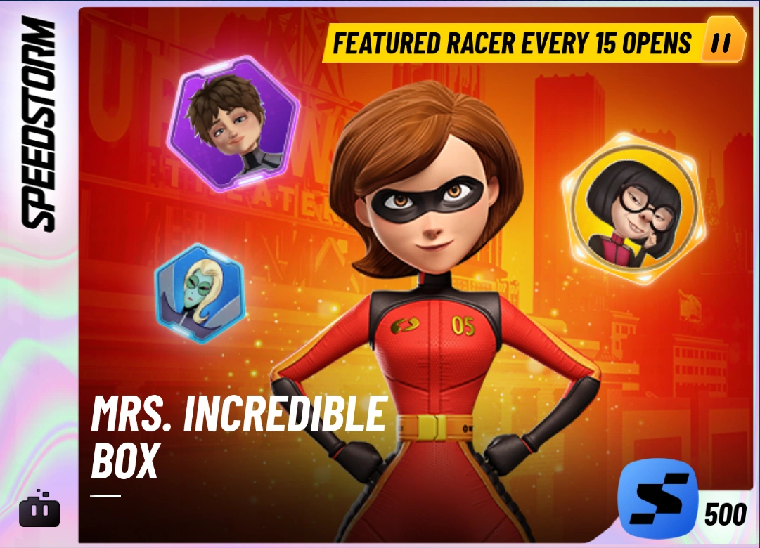 Mrs. Incredible Box | Disney Speedstorm Wiki | Fandom