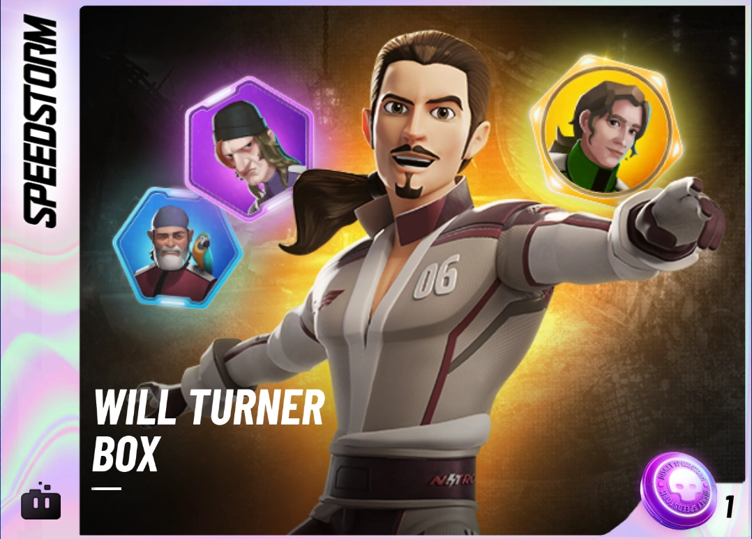 Will Turner Box | Disney Speedstorm Wiki | Fandom
