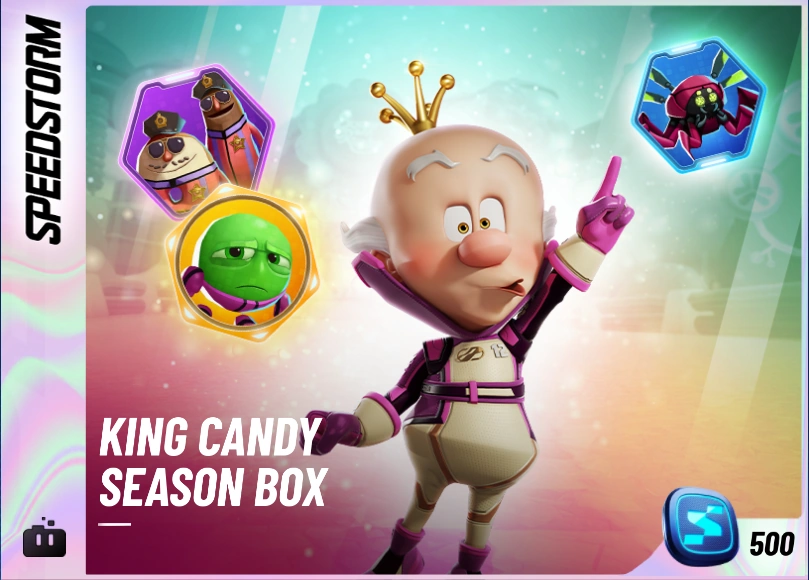 King Candy Season Box | Disney Speedstorm Wiki | Fandom