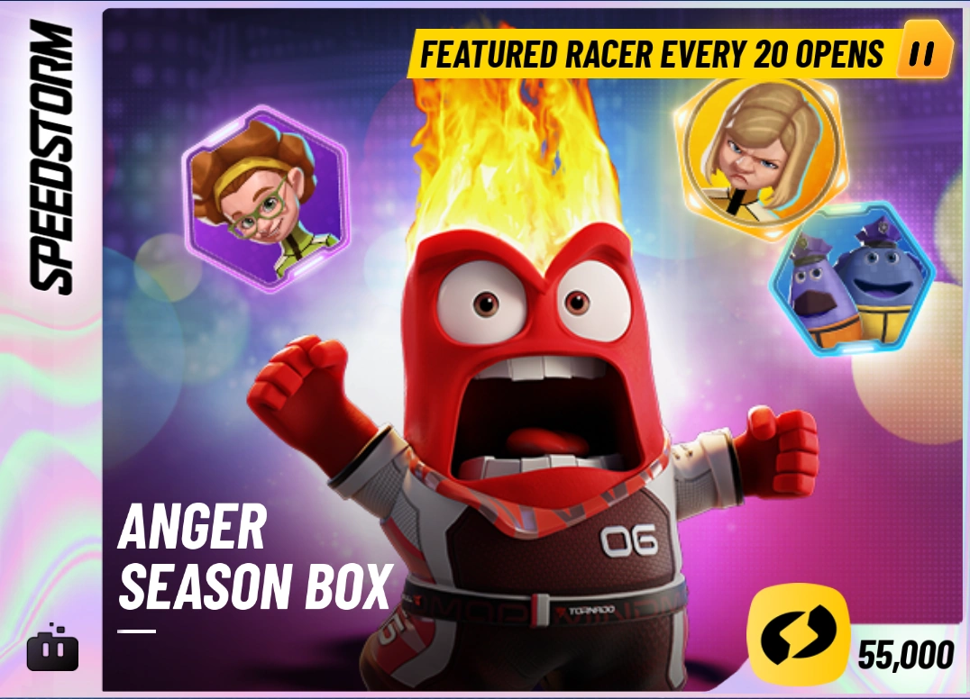 Anger Season Box | Disney Speedstorm Wiki | Fandom