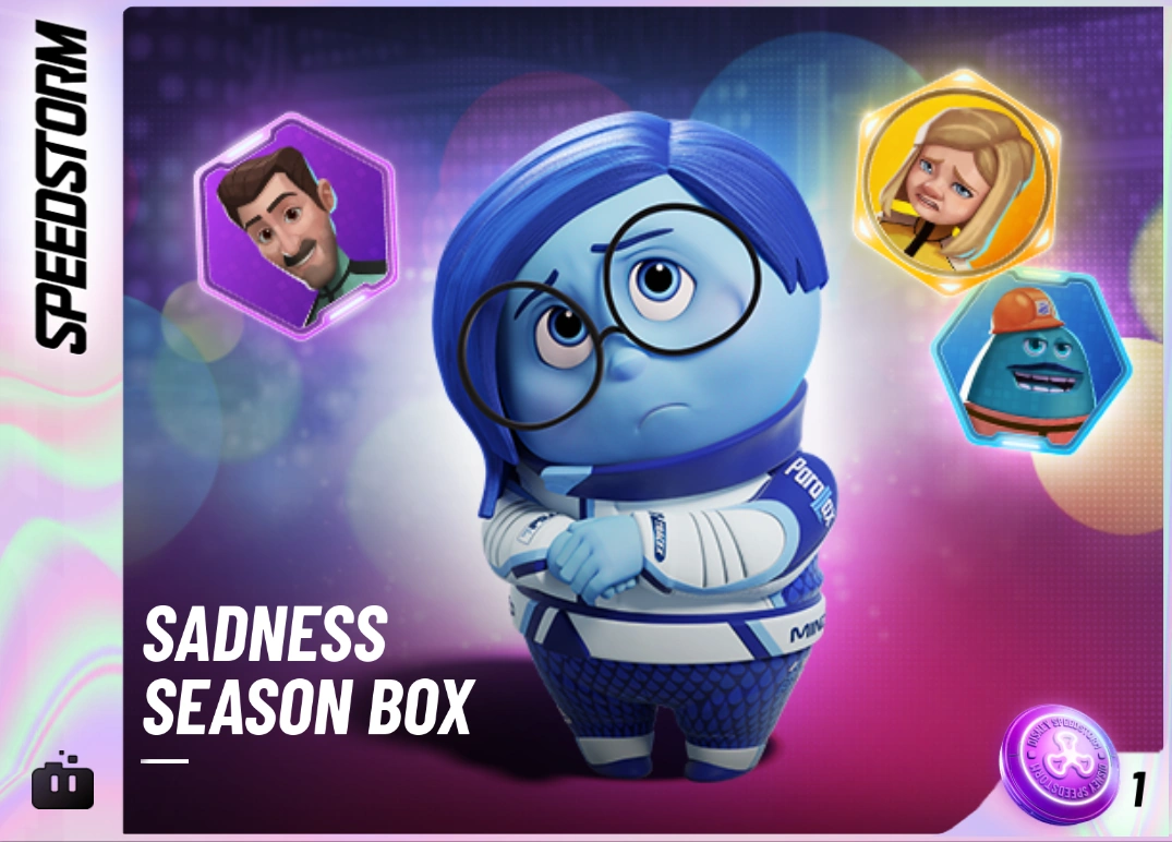 Sadness Season Box | Disney Speedstorm Wiki | Fandom