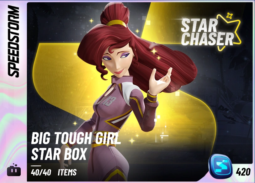 Big Tough Girl Star Box | Disney Speedstorm Wiki | Fandom