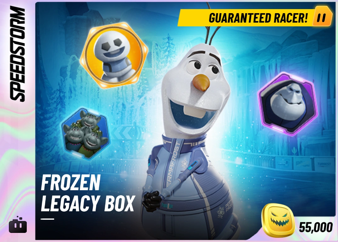 Frozen Legacy Box | Disney Speedstorm Wiki | Fandom