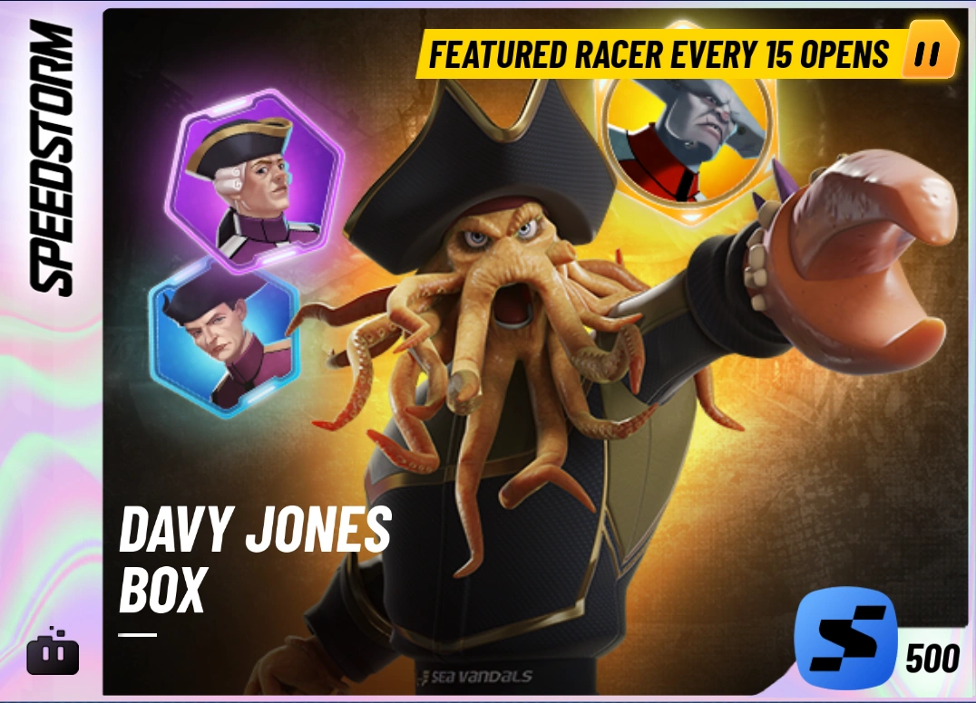 Davy Jones Box | Disney Speedstorm Wiki | Fandom