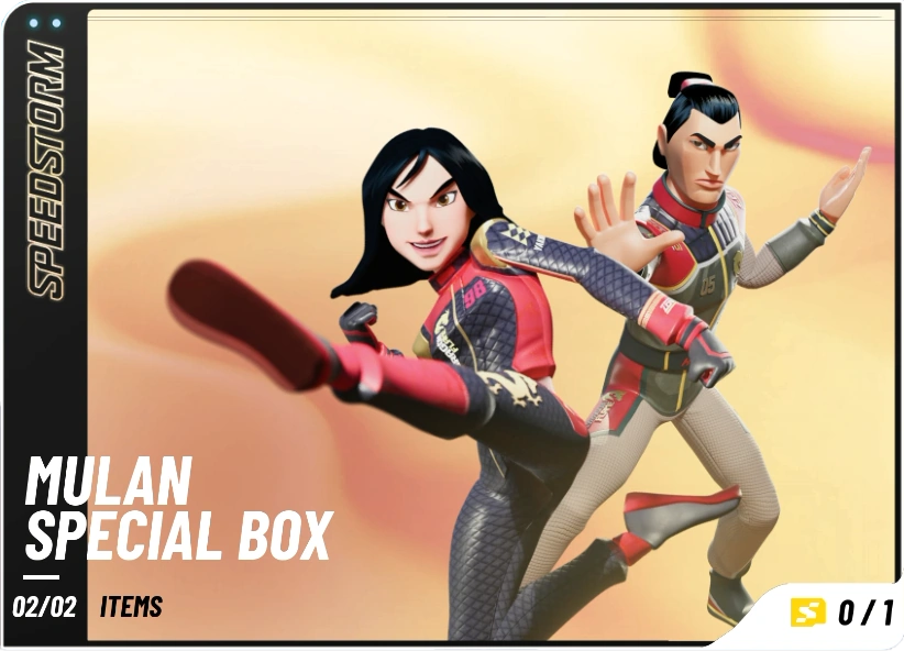 Mulan Special Box | Disney Speedstorm Wiki | Fandom