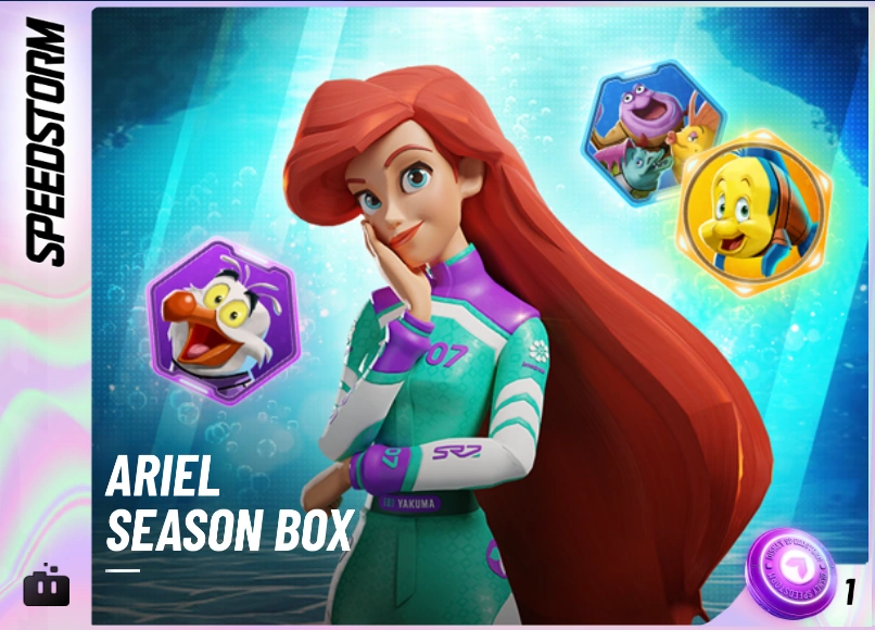 Ariel Season Box | Disney Speedstorm Wiki | Fandom