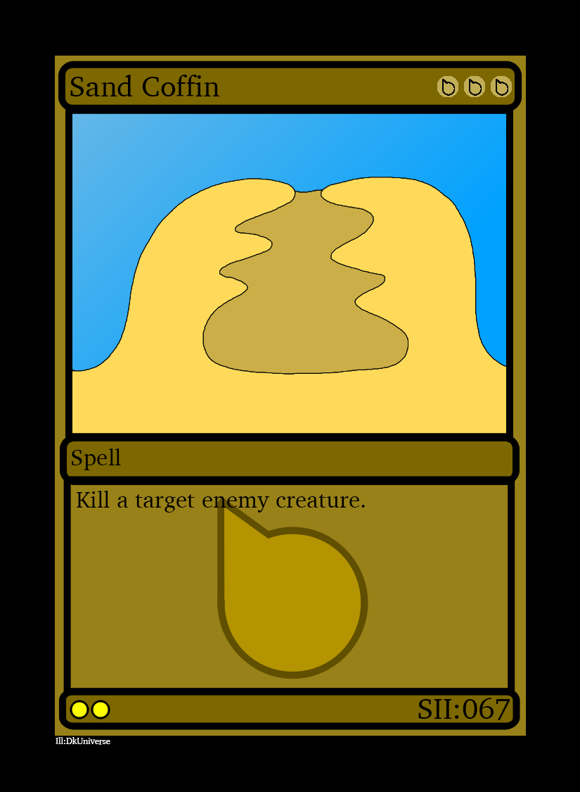 Sand Coffin (SII:067) | Spellbound TCG Wiki | Fandom