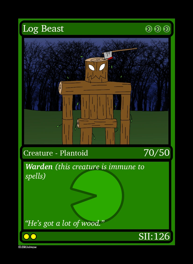 Log Beast (SII:126) | Spellbound TCG Wiki | Fandom