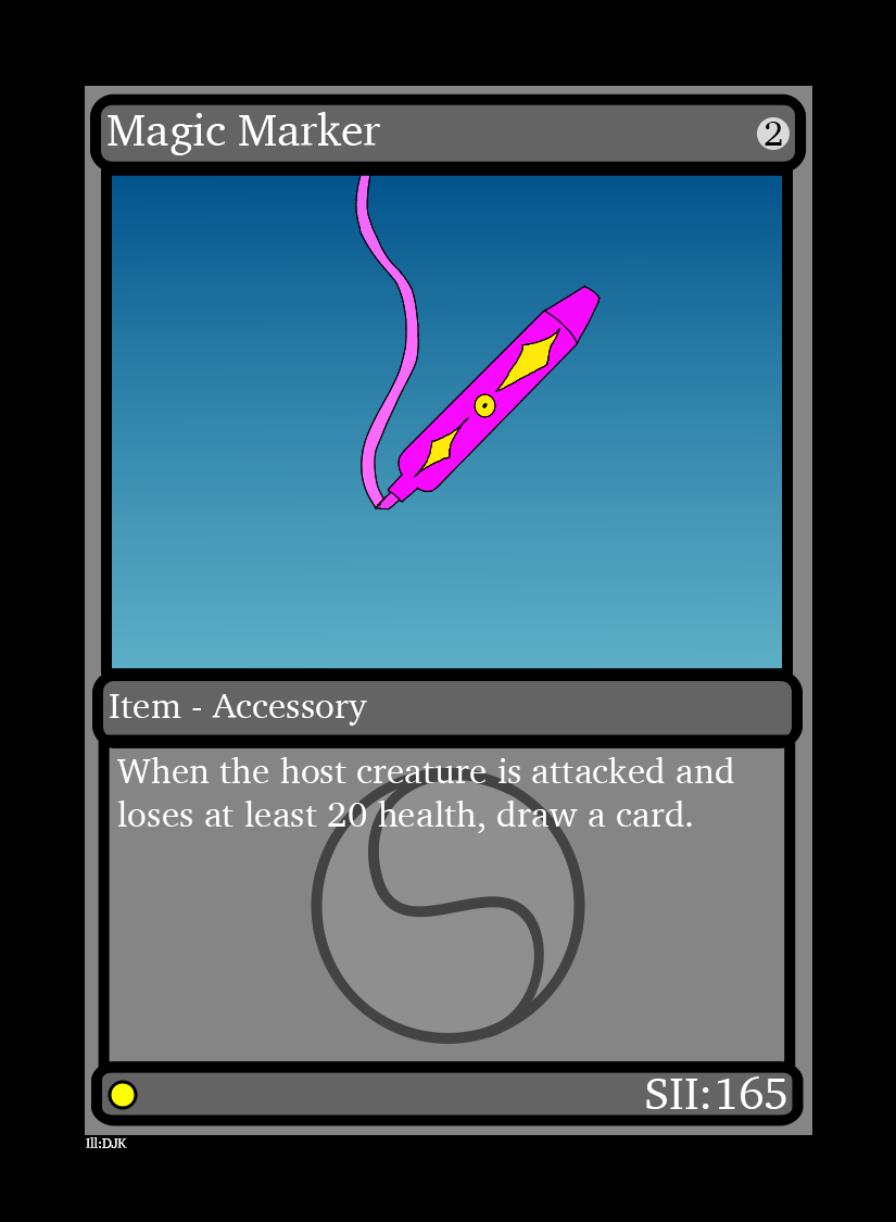 Magic Marker (SII:165) | Spellbound TCG Wiki | Fandom