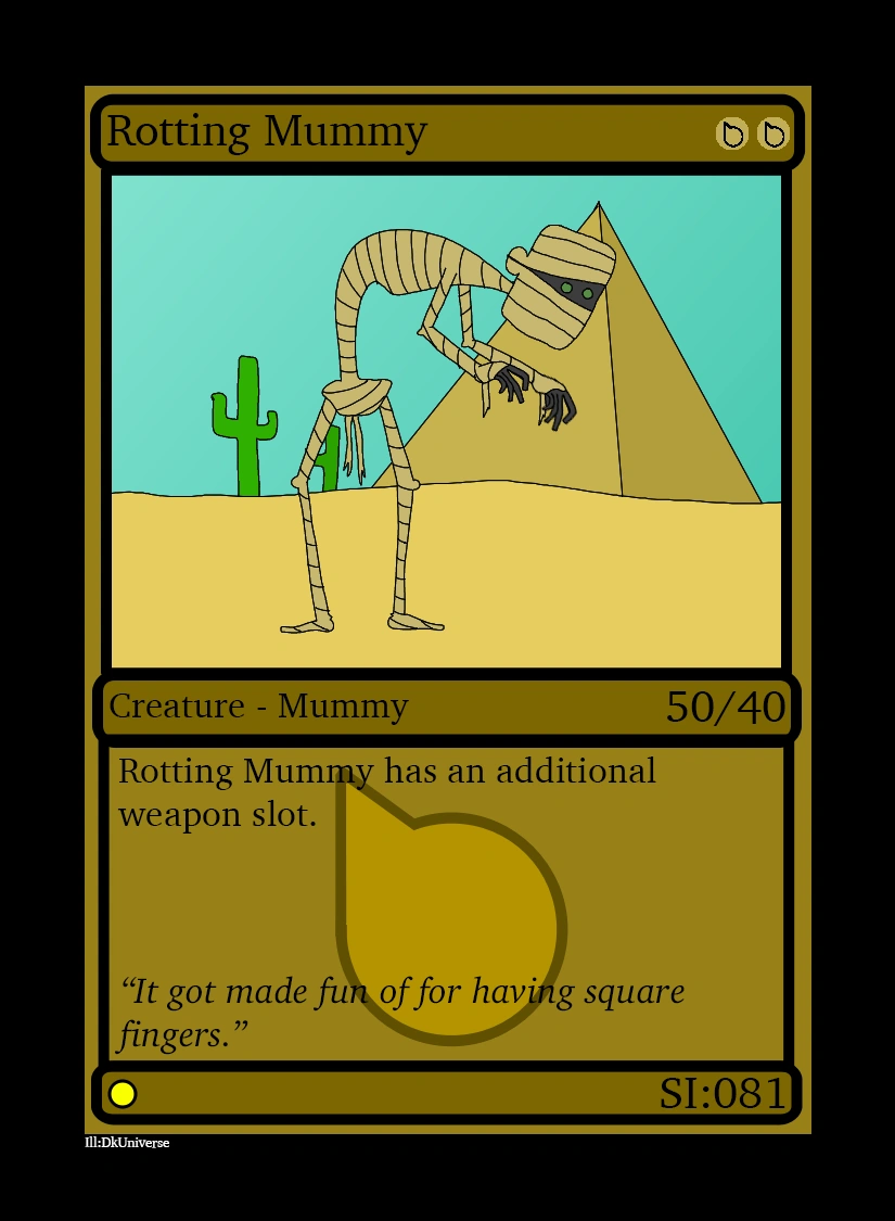 Rotting Mummy (SI:081) | Spellbound TCG Wiki | Fandom