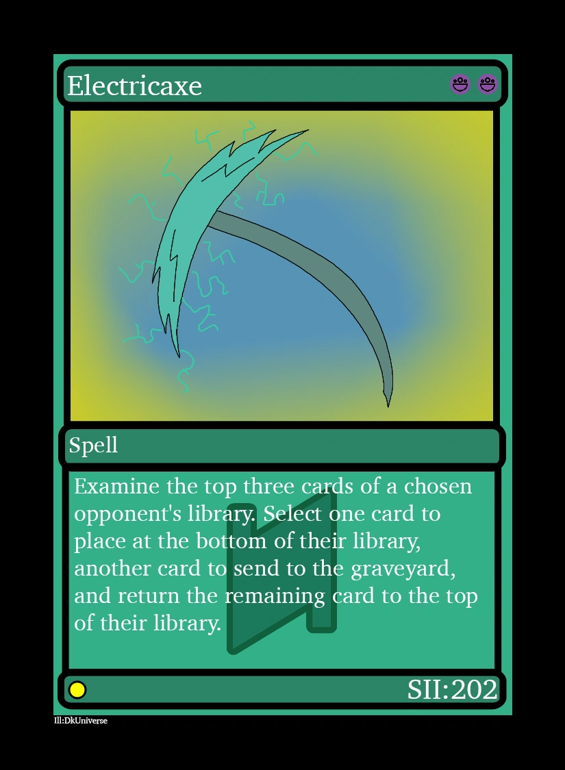 Electricaxe (SII:202) | Spellbound TCG Wiki | Fandom