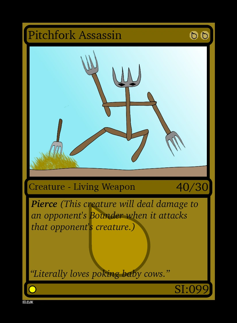 Pitchfork Assassin (SI:099) | Spellbound TCG Wiki | Fandom