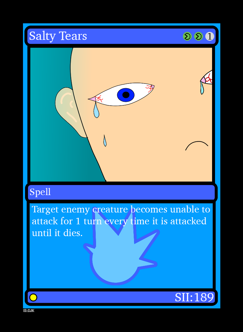Salty Tears (SII:189) | Spellbound TCG Wiki | Fandom