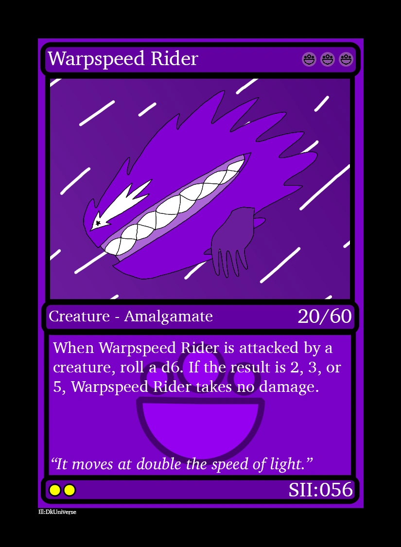 Warpspeed Rider (SII:056) | Spellbound TCG Wiki | Fandom
