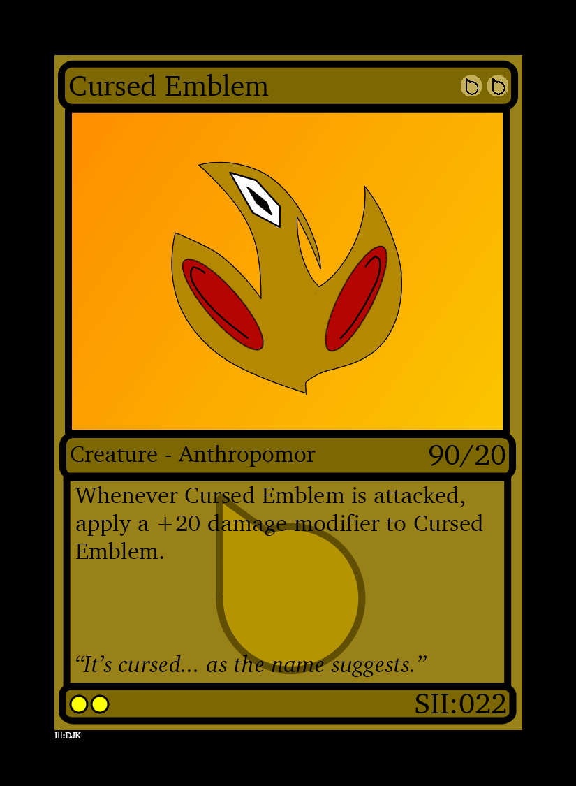 Cursed Emblem (SII:022) | Spellbound TCG Wiki | Fandom