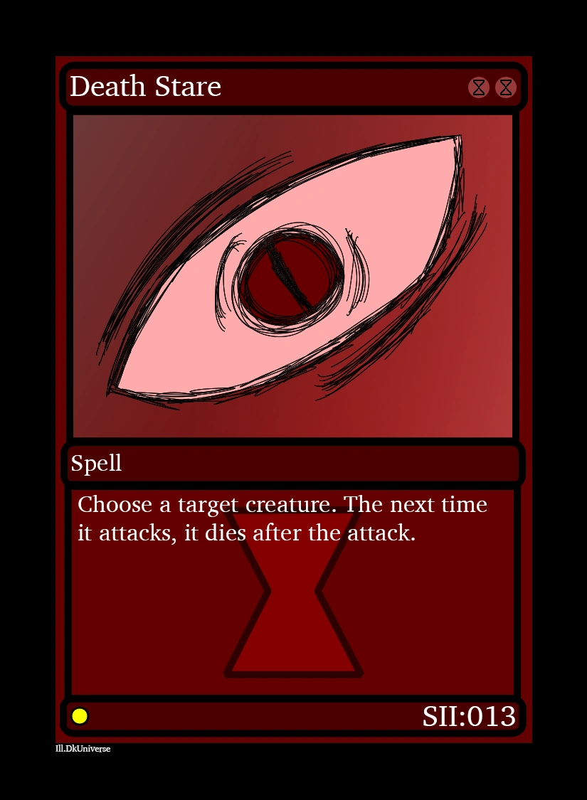 Death Stare (SII:013) | Spellbound TCG Wiki | Fandom