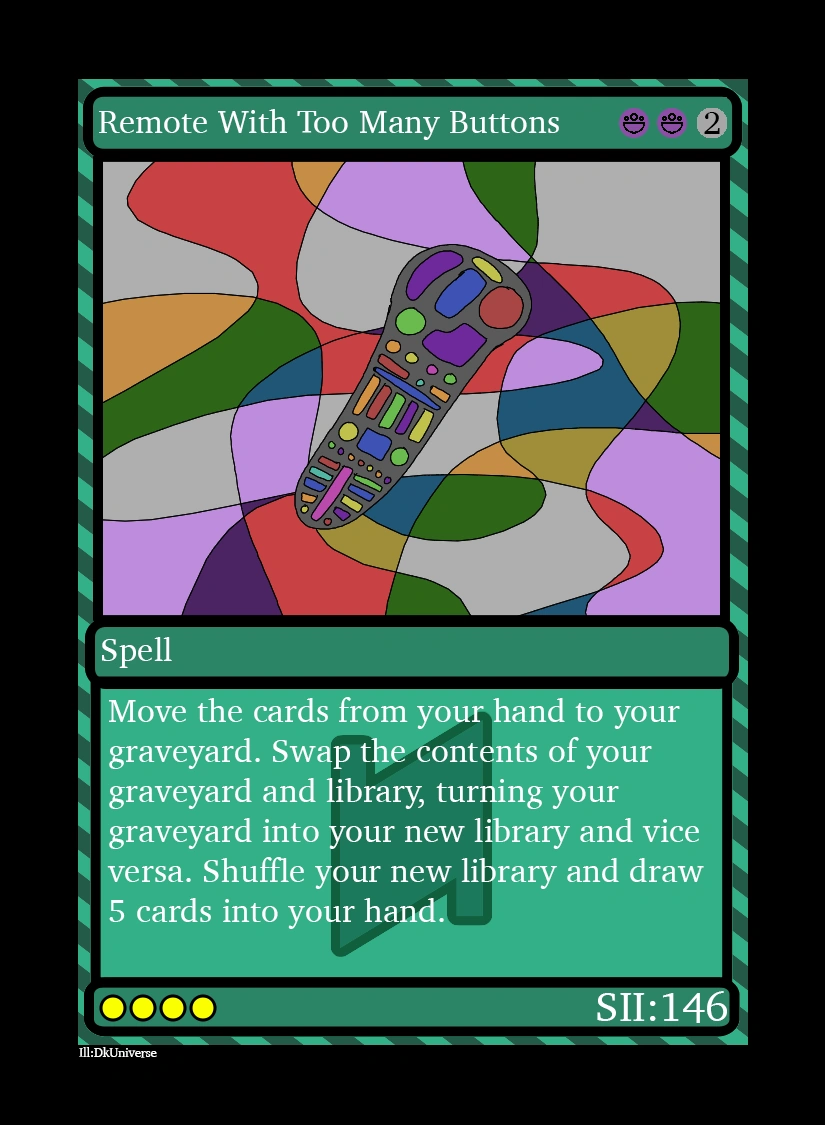 Remote With Too Many Buttons (SII:146) | Spellbound TCG Wiki | Fandom
