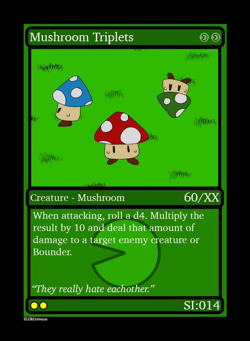 Mushroom Triplets (SI:014) | Spellbound TCG Wiki | Fandom