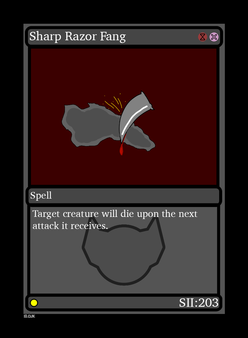 Sharp Razor Fang (SII:203) | Spellbound TCG Wiki | Fandom