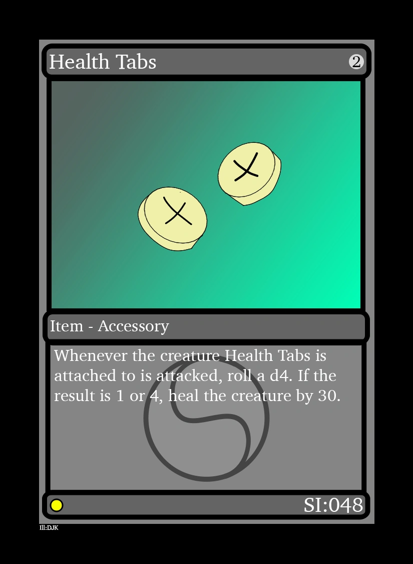 Health Tabs (SI:048) | Spellbound TCG Wiki | Fandom