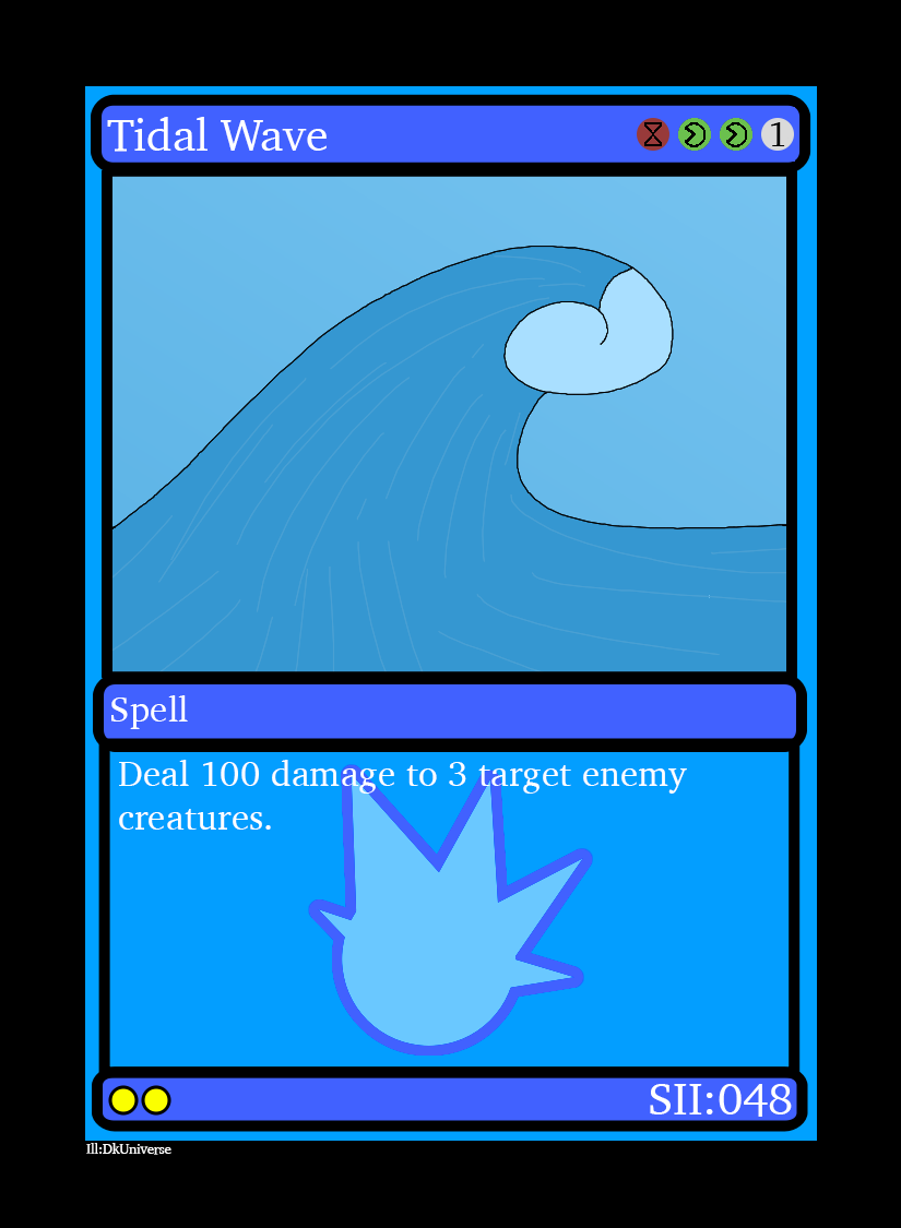 Tidal Wave (SII:048) | Spellbound TCG Wiki | Fandom