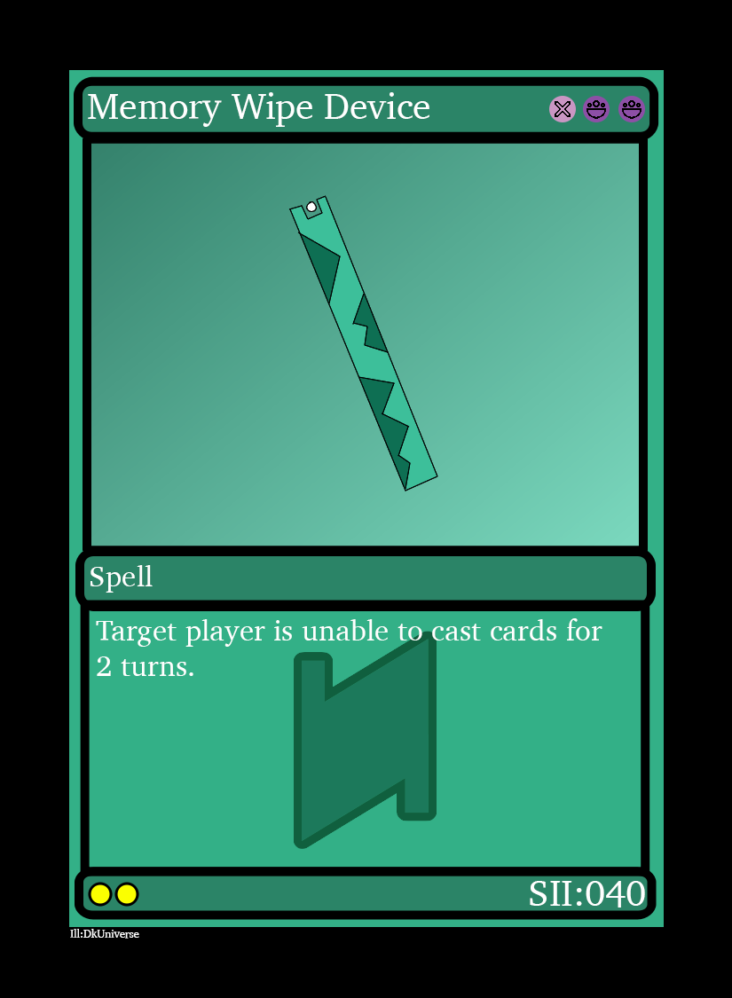 Memory Wipe Device (SII:040) | Spellbound TCG Wiki | Fandom