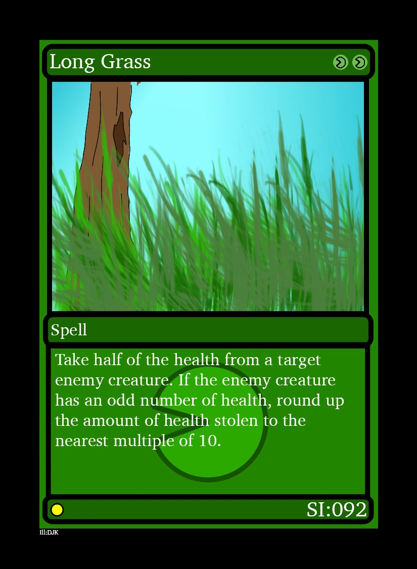Long Grass (SI:092) | Spellbound TCG Wiki | Fandom