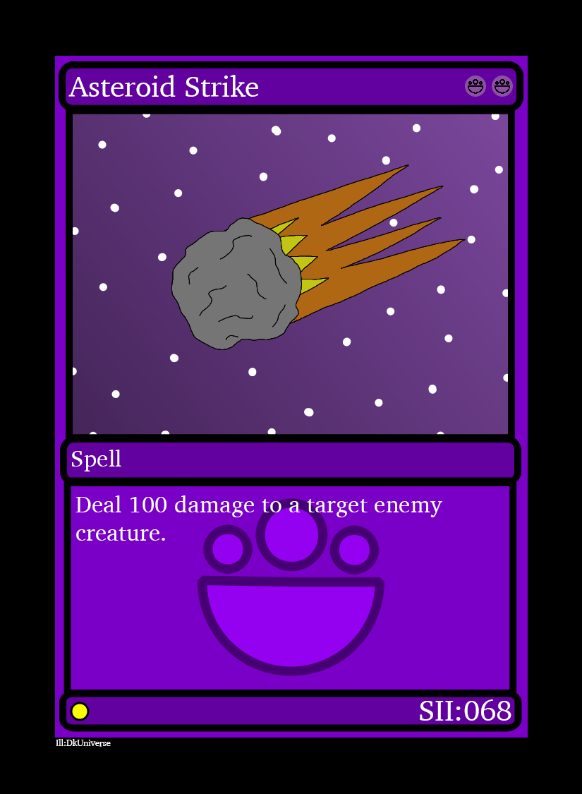 Asteroid Strike (SII:068) | Spellbound TCG Wiki | Fandom