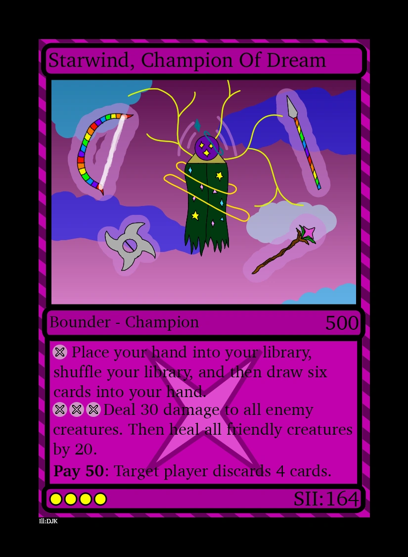 Starwind, Champion Of Dream (SII:164) | Spellbound TCG Wiki | Fandom