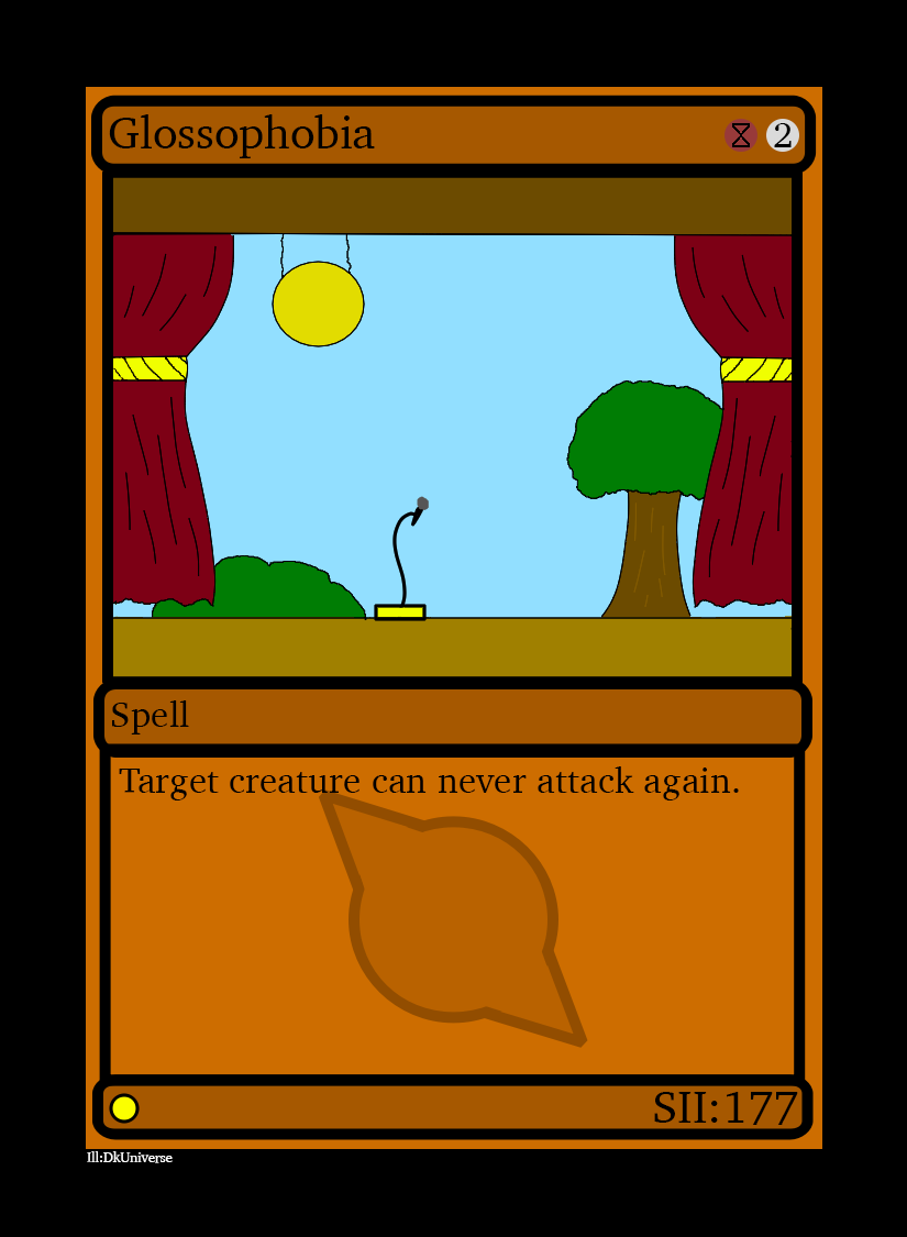Glossophobia Sii177 Spellbound Tcg Wiki Fandom