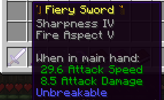 Fiery Sword | SpellCast MC Wiki | Fandom